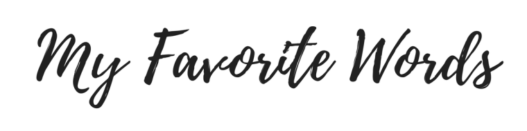 Favorite Words, and why I love them – Dara Rochlin Book Doctor